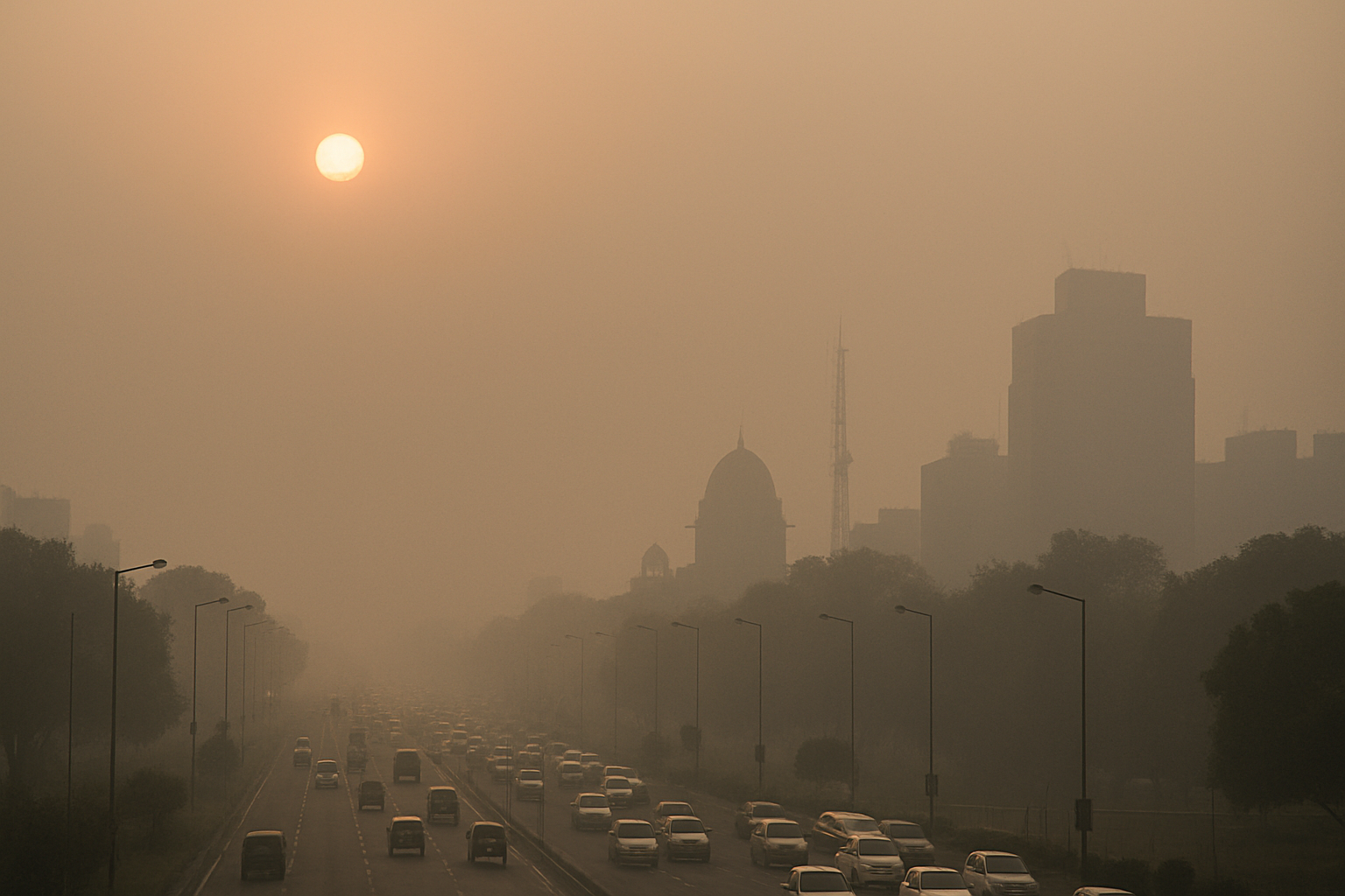 Sunlight Fading in India: Pollution Is Stealing Our Days - EcoSocioSphere